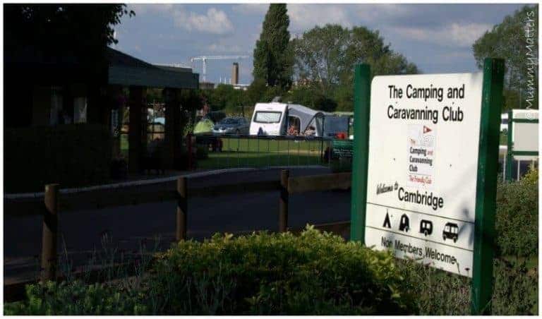 Cambridge Camping And Caravanning Club Site