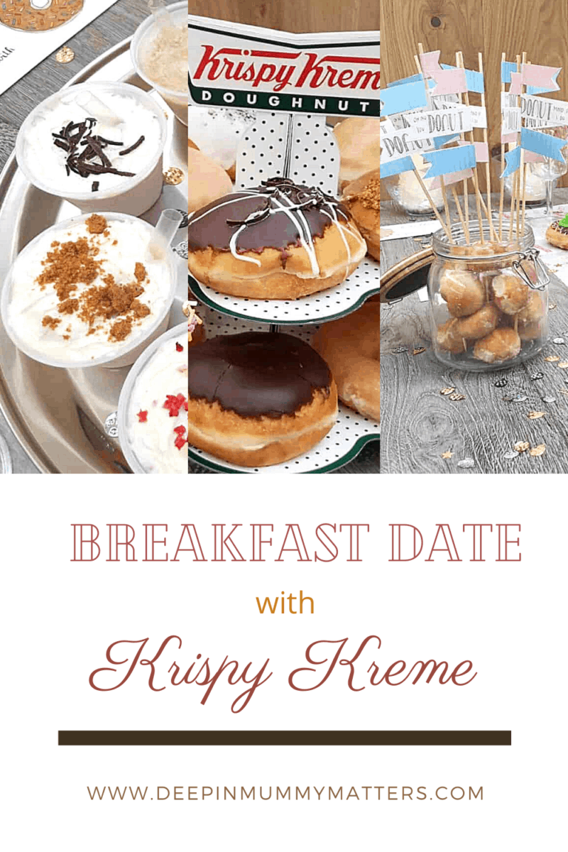 A breakfast date with Krispy Kreme and Blogging Mummy - Mummy Matters ...