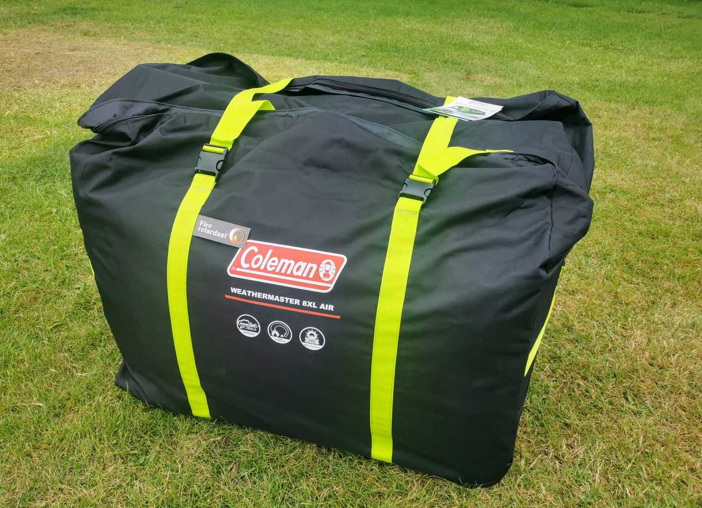 Coleman Weathermaster 8XL Air Tent Review #ad