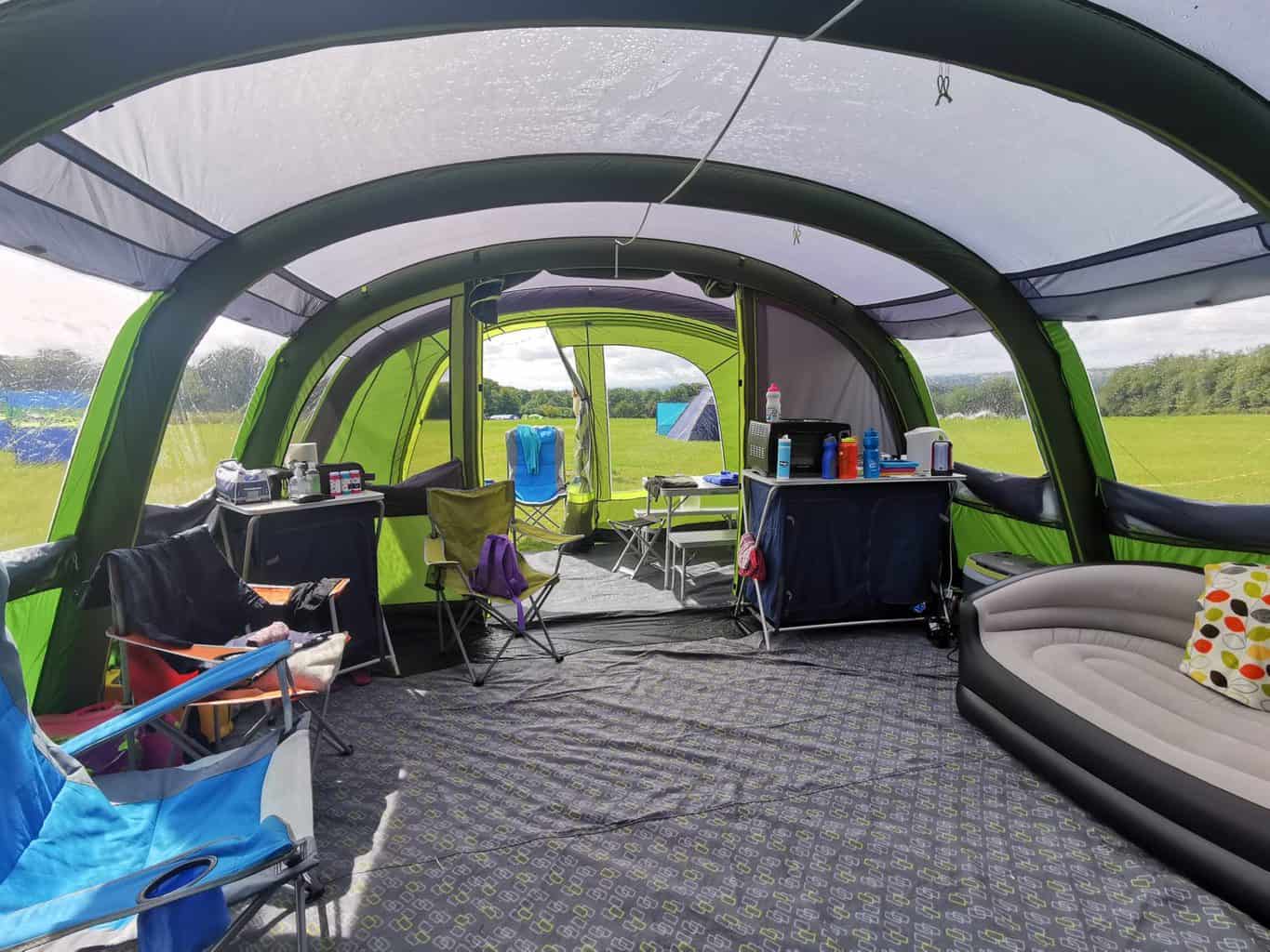 Coleman Weathermaster 8XL Air Tent Review #ad