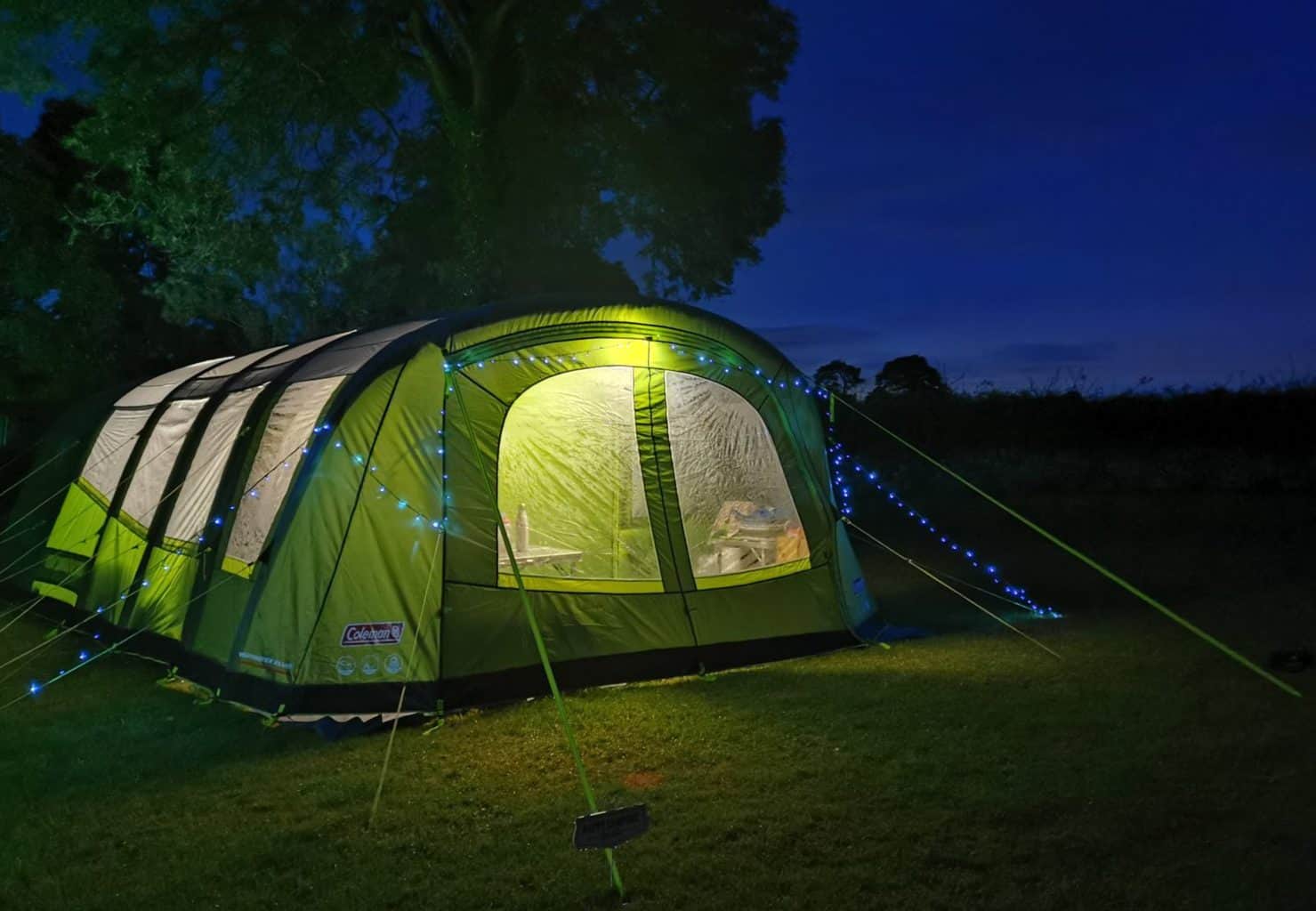 Coleman Weathermaster 8XL Air Tent Review #ad