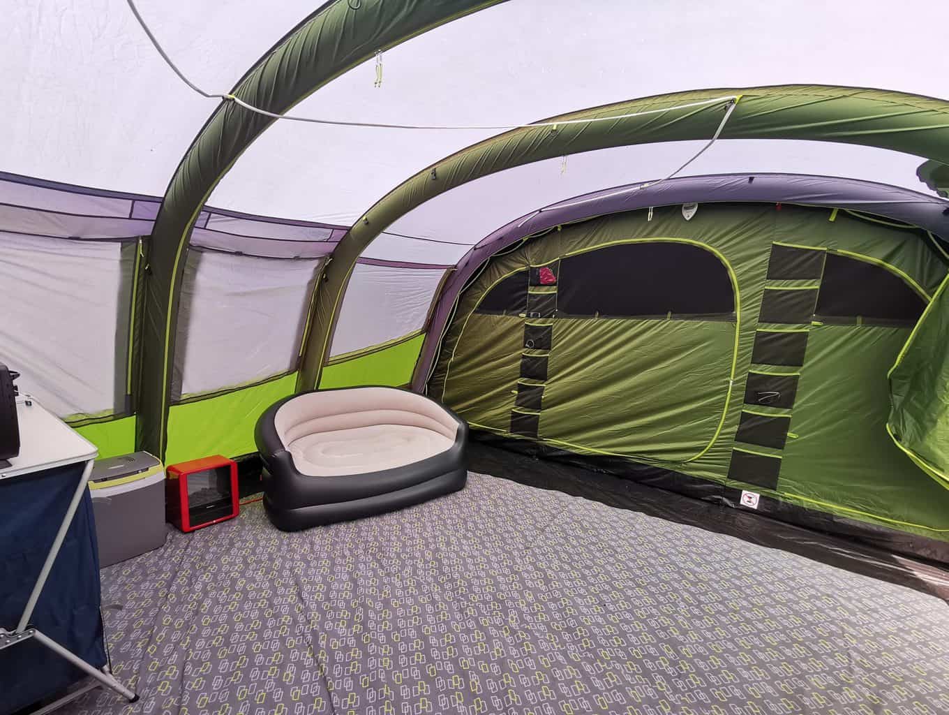 Coleman Weathermaster 8XL Air Tent Review #ad