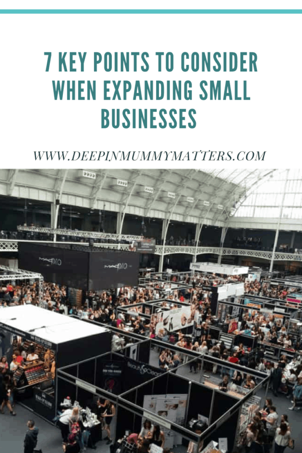7 Key Points To Consider When Expanding Small Business