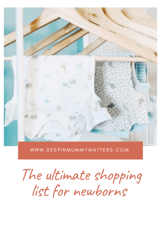 The Ultimate Shopping List For Newborns