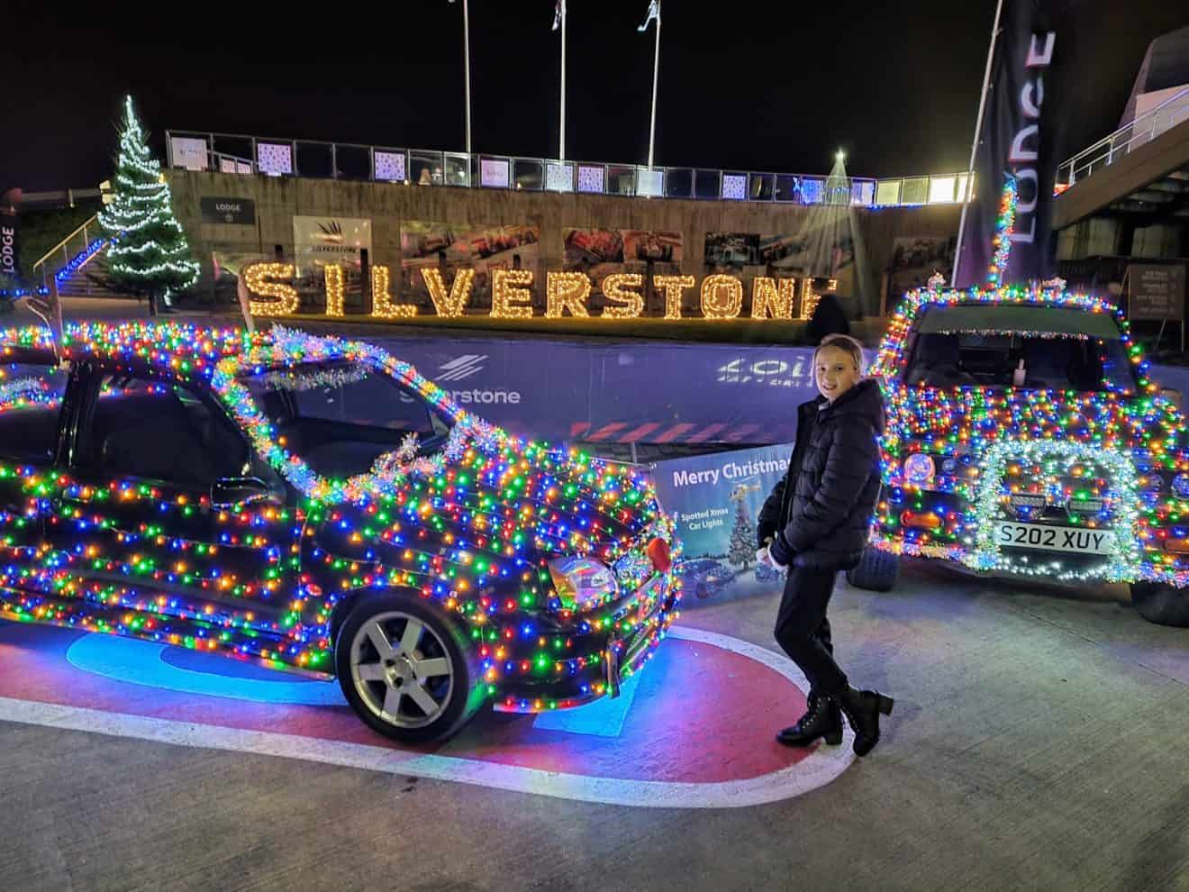 Silverstone Lap of Lights and festive fun for families - Mummy Matters ...