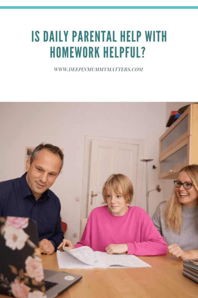 Is Daily Parental Help with Homework Helpful? - Mummy Matters ...