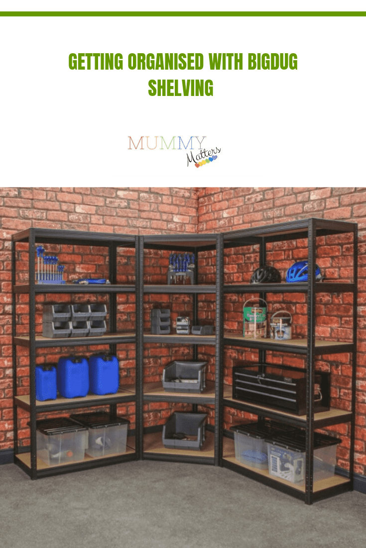 Getting Organised With Bigdug Shelving - Mummy Matters: Parenting and ...