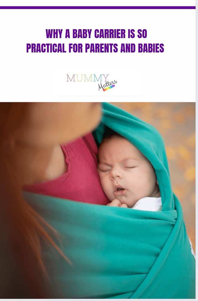 Why a baby carrier is so practical for parents and babies - Mummy ...