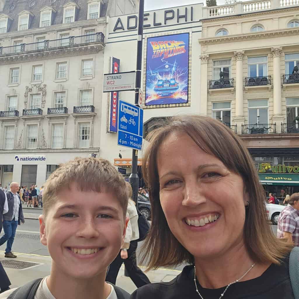 Back To The Future Musical: Our Mother-Son Day Out At The Adelphi Theatre